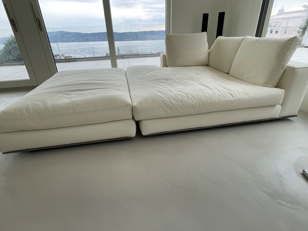 Minotti Chaise-Longue Hamilton & Hocker 160x160 + 160x100cm | Kaufen ...