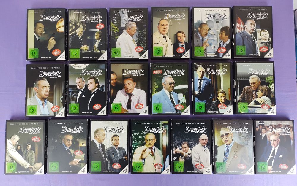DVD-Boxen: Derrick - Die komplette Serie - Folgen 1-281 (Gebraucht) in Basel für CHF 149.9 – mit ...