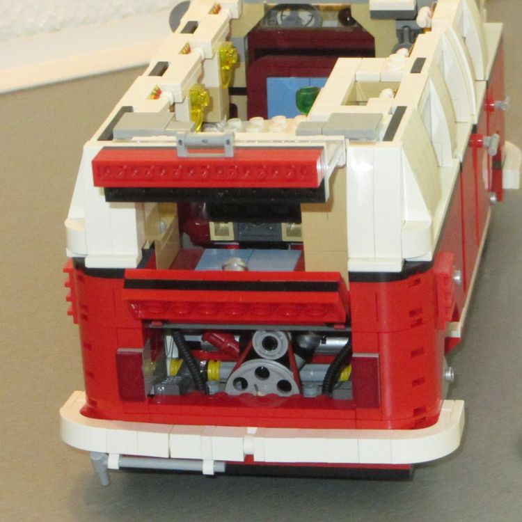Lego Creator Expert VW Bus 10220 zusammengebaut/ohne Plan (Gebraucht ...