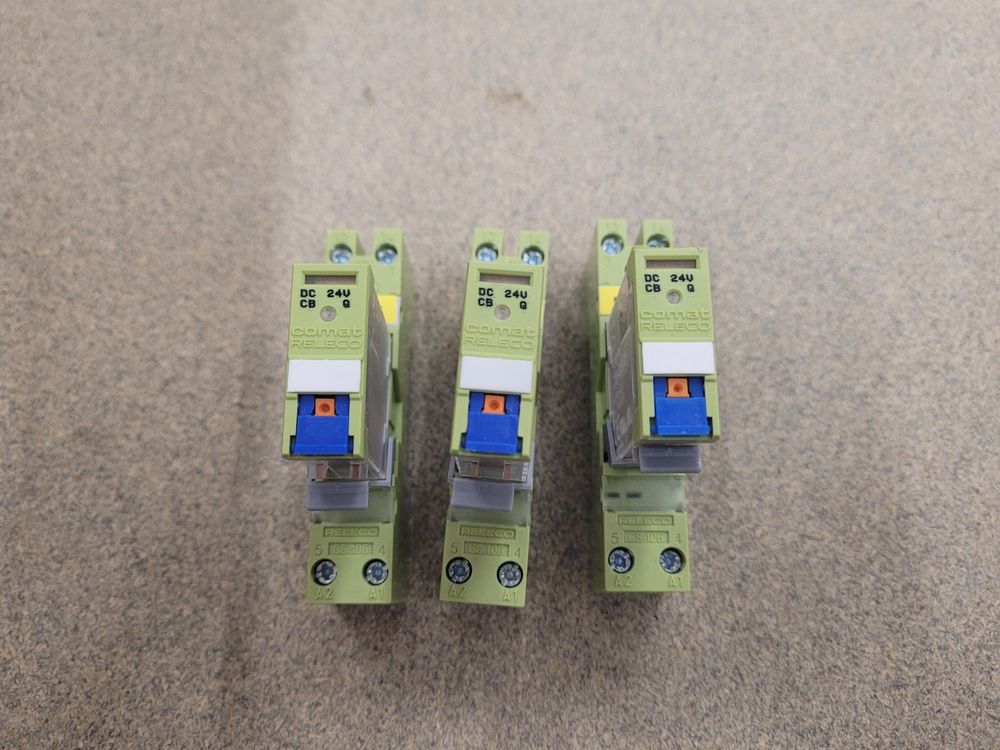 3 Stück Comat Releco Relais C10-A10FX, 24V DC (Gebraucht) in Vitznau ...