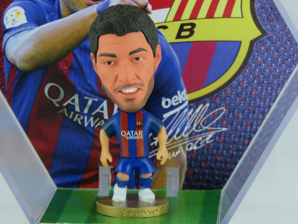 LUIZ SUAREZ Der Beisser - Fussballer Figur - Barcelona Fc | Kaufen auf ...