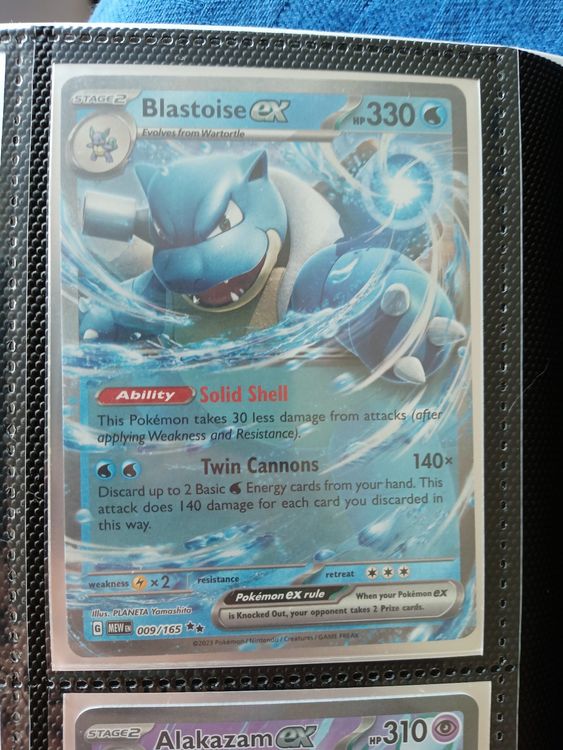 Blastoise ex - Mew Pokemon 151 (Gebraucht) in Altstätten SG für CHF 4. ...