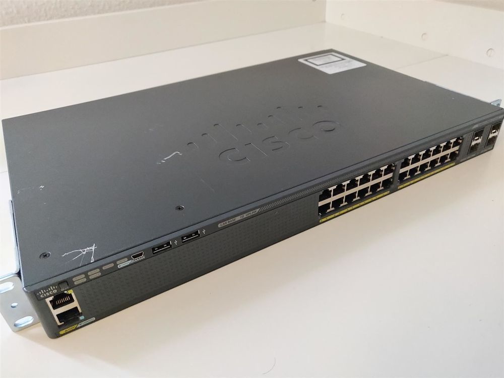 Cisco Switch Catalyst WS-C2960X-24TS-L (Gebraucht) in Reinach BL für ...