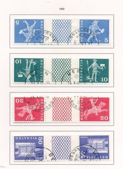 S 63 - S 66 KEHRDRUCKE MIT ET STEMPEL - LUXUS (Gebraucht) in Sarmenstorf für CHF 1 – mit ...