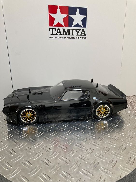 Tamiya TT-02 Chassis & HPI Karosserie Pontiac Trans Am 1971 (Neu ...