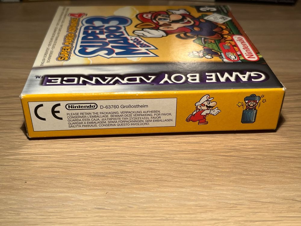 Super Mario Advance 4 Super Mario 3 GameBoy Advance CIB OVP (Gebraucht ...