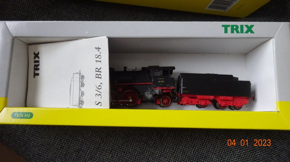 Trix 22513 DR BR 18 427 Dampflok Gleichstrom | Kaufen auf Ricardo