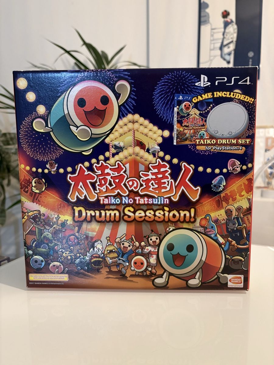 Taiko No Tatsujin: Drum Session! PS4 PS5 with Drum Set! (Neu (gemäss ...