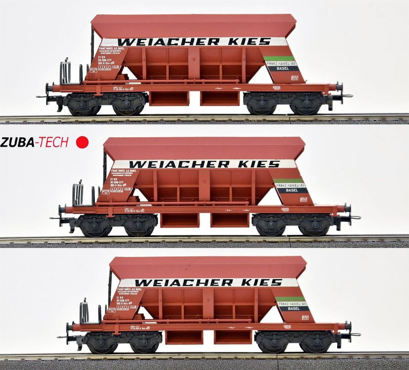 Liliput 3x Kieswagen "Weiacher Kies" SBB | Kaufen auf Ricardo