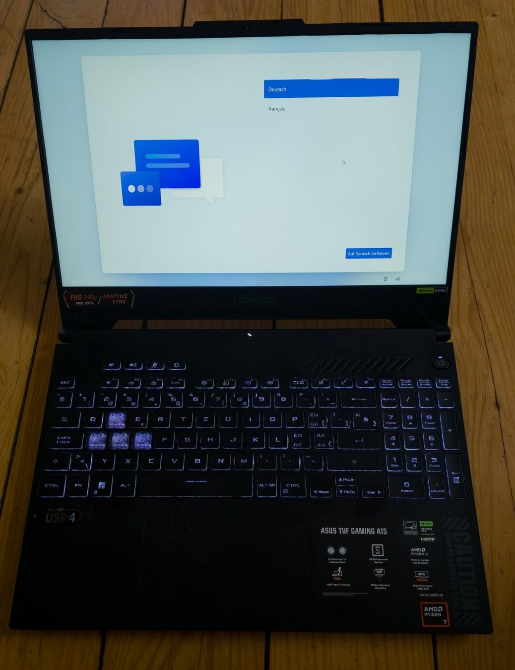 ASUS TUF Gaming A15, Ryzen 7, 32GB/1TB, RTX 4060, Garantie (Gebraucht ...