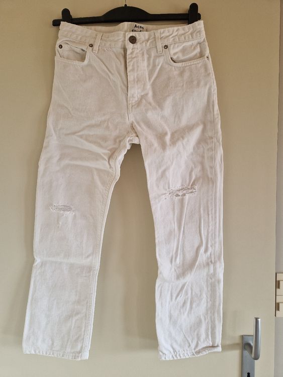 Jean Acne Studios blanc taille 34 | Kaufen auf Ricardo