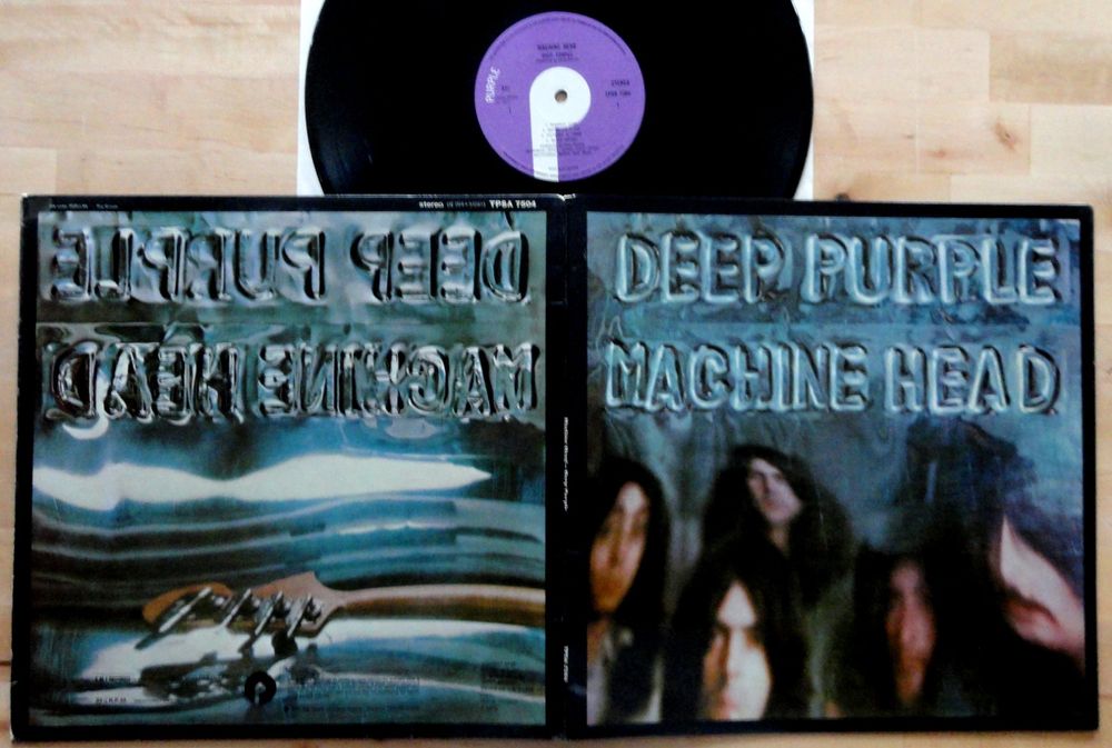 LP DEEP PURPLE machine head 1972 TPSA 7504 UK top (Gebraucht) in ...