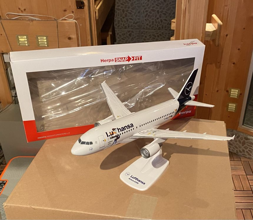Airbus A319 LUFTHANSA HERPA 1:100 (Neu und originalverpackt) in Ramersberg für CHF 39 – mit ...