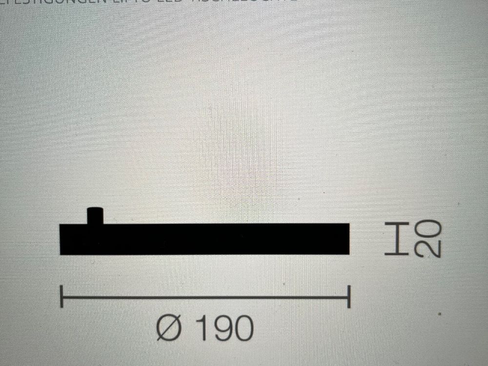 BELUX Lifto Tischfuss für Schwenkarm-Leuchte | Kaufen auf Ricardo