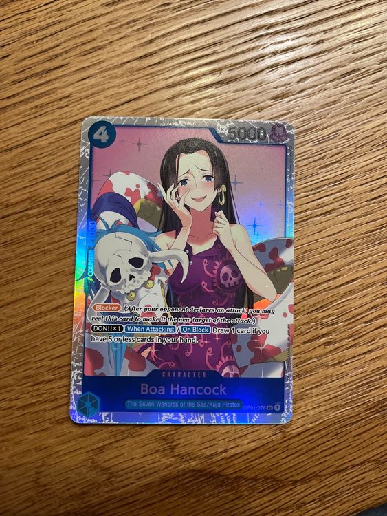 One Piece OP01 Boa Hancock | Kaufen auf Ricardo