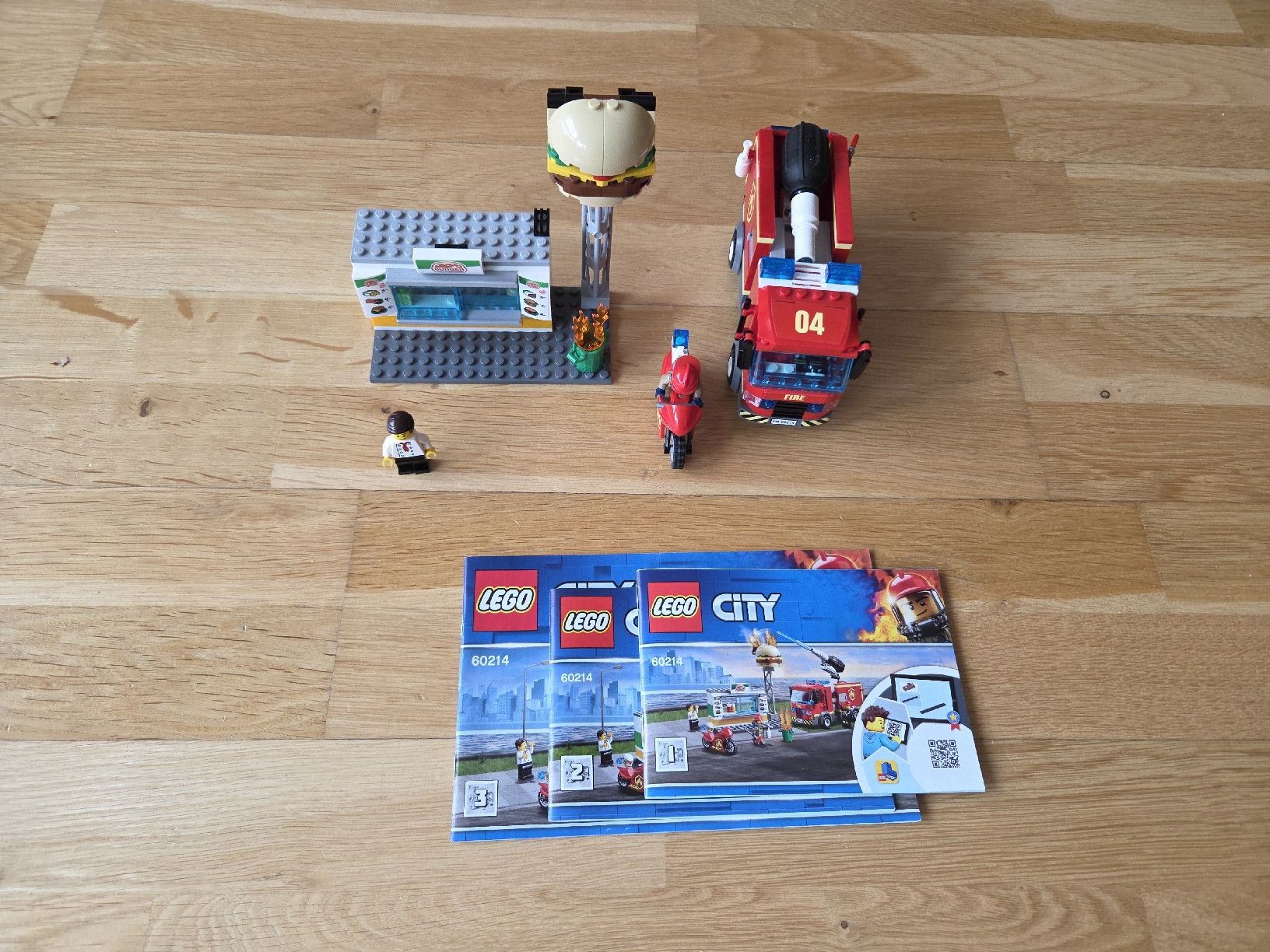 Lego City 60214 l'intervention des pompiers au restaurant. (Gebraucht ...