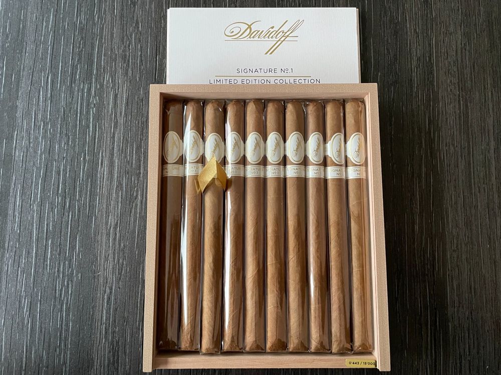 Davidoff Signature NO.1 Limited Edition 2023 (Neu und originalverpackt ...