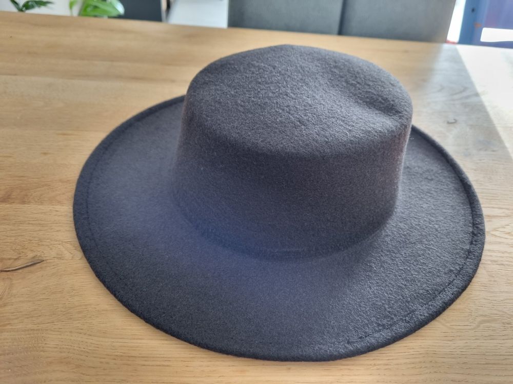 GEMVIE Fedora Filzhut mit Breite Krempe (Neu (gemäss Beschreibung)) in ...