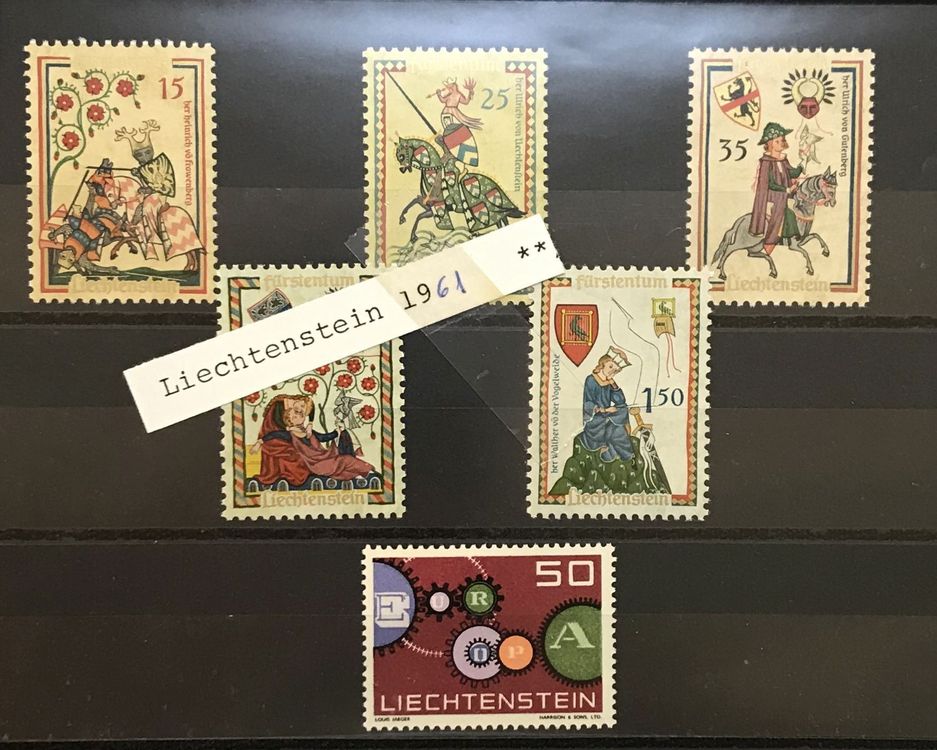 1961 Satz postfrisch (Neu (gemäss Beschreibung)) in Eggersriet für CHF 1 – mit Lieferung auf ...