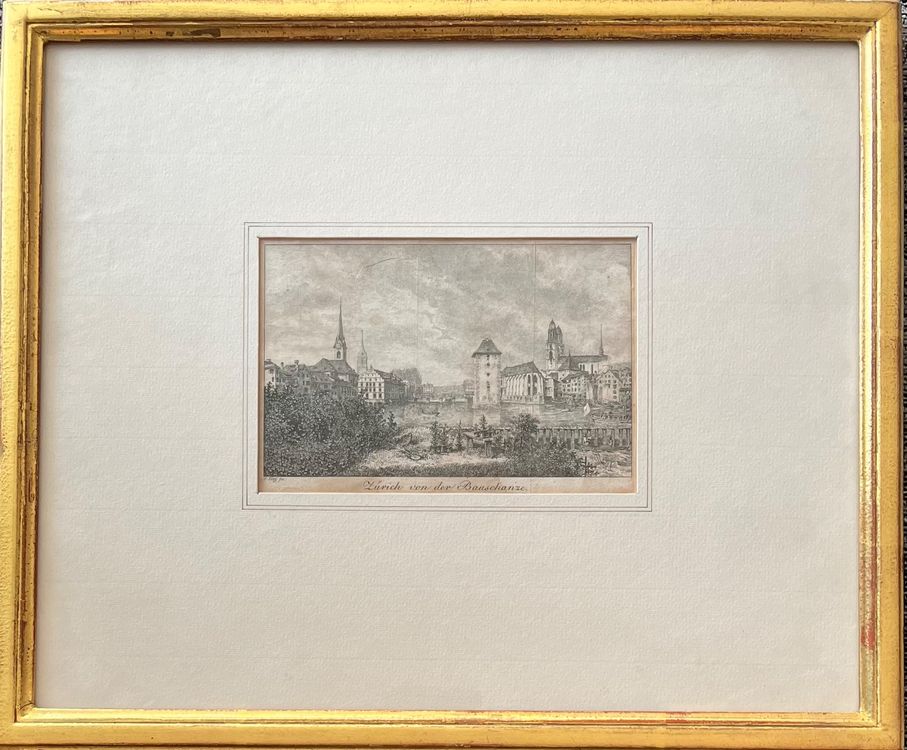 Franz Hegi (1774-1850) Radierung aus Zürich (Gebraucht) in Hochdorf für CHF 15 – mit Lieferung ...