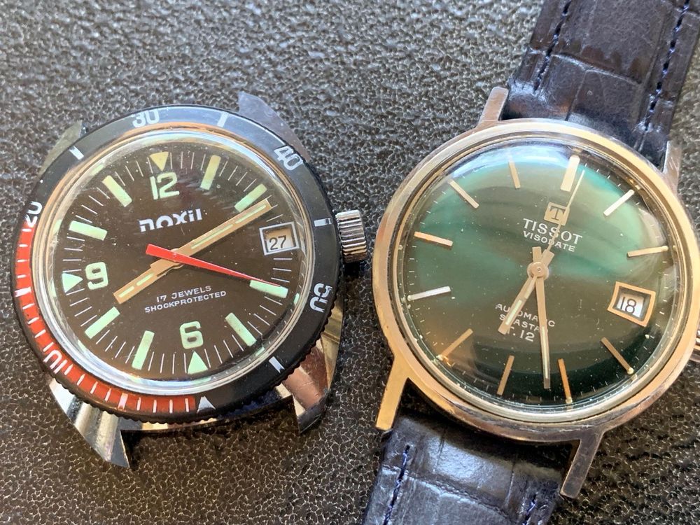 Tissot + Noxil diver vintage (Defekt) in Le Grand-Saconnex für CHF 34 ...