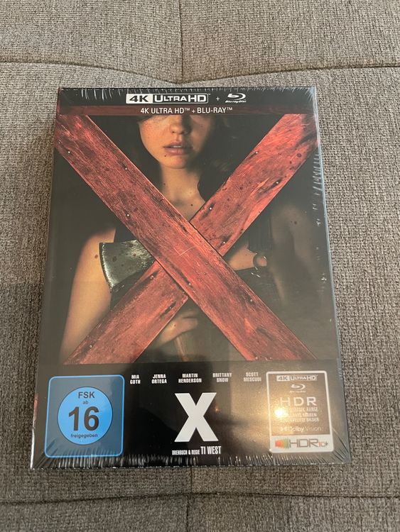 X (2022) (Cover A, Limited Edition, Mediabook, 4K Ultra HD | Kaufen auf Ricardo
