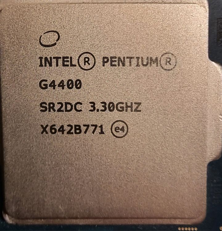 Intel® Pentium® Prozessor G4400, 3 MB Cache, 3.30 GHz Prozes (Gebraucht) in Basel für CHF 10 ...