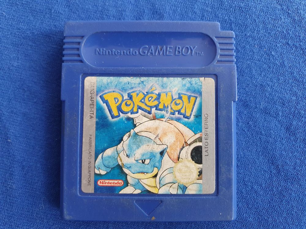 Pokémon Versione Blu (Italiano) - Game Boy (Gebraucht) in Autigny für ...