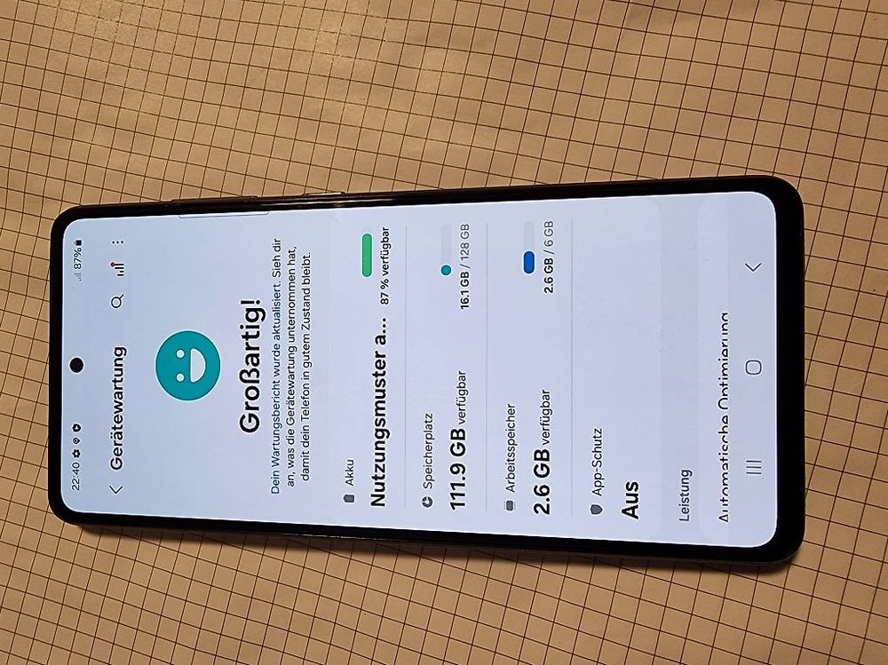 Samsung galaxy a52s 5G 128GB (Gebraucht) in Zürich für CHF 150 – mit ...