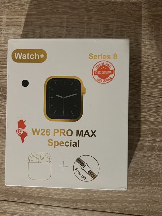 Smartwatch W26 PRO MAX Série 8 (Neuf (Voir description)) à Bulle pour CHF 40 – retrait ...