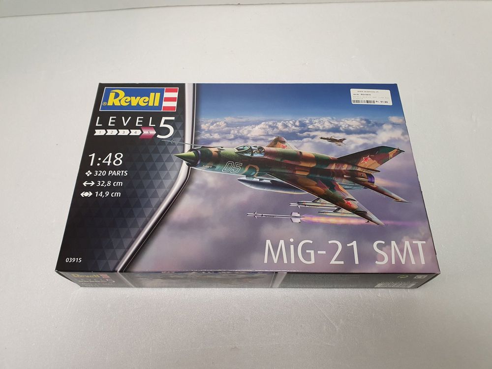 Revell MIG-21 SMT Plastikbausatz #03915 | Kaufen auf Ricardo
