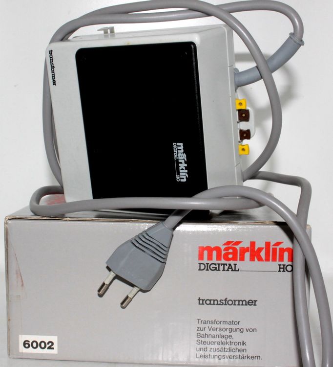 MÄRKLIN 6002 TRANSFORMER DIGITAL H0 + OVP (Neu (gemäss Beschreibung ...