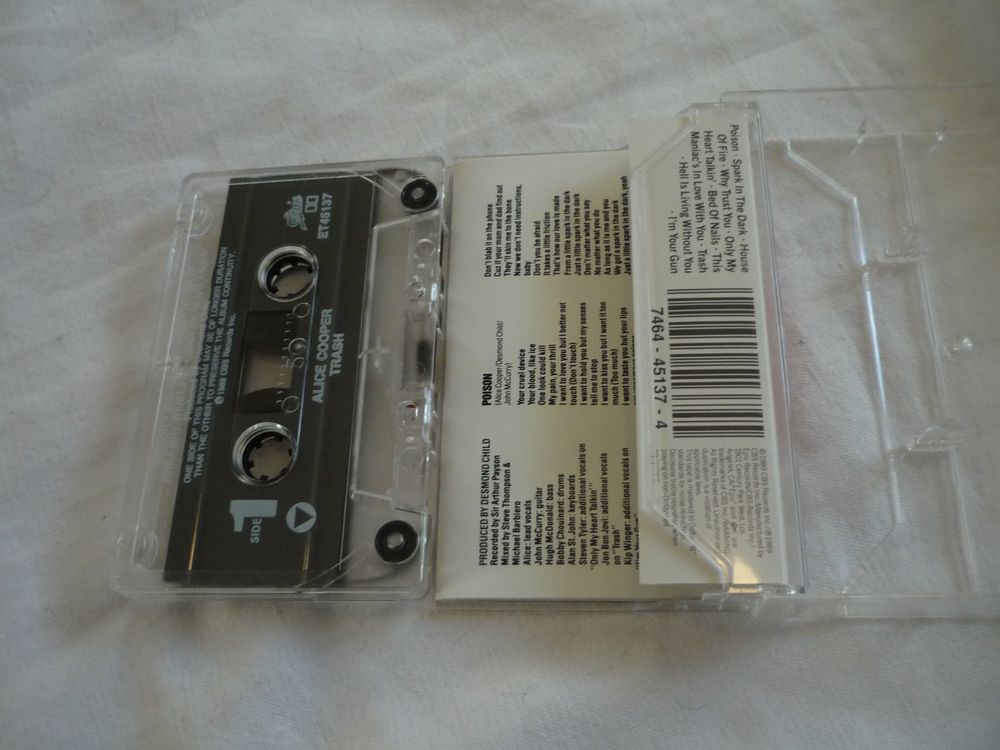 Musikkassette - Alice Cooper - 70s 80er Rock Metal (Gebraucht) in ...