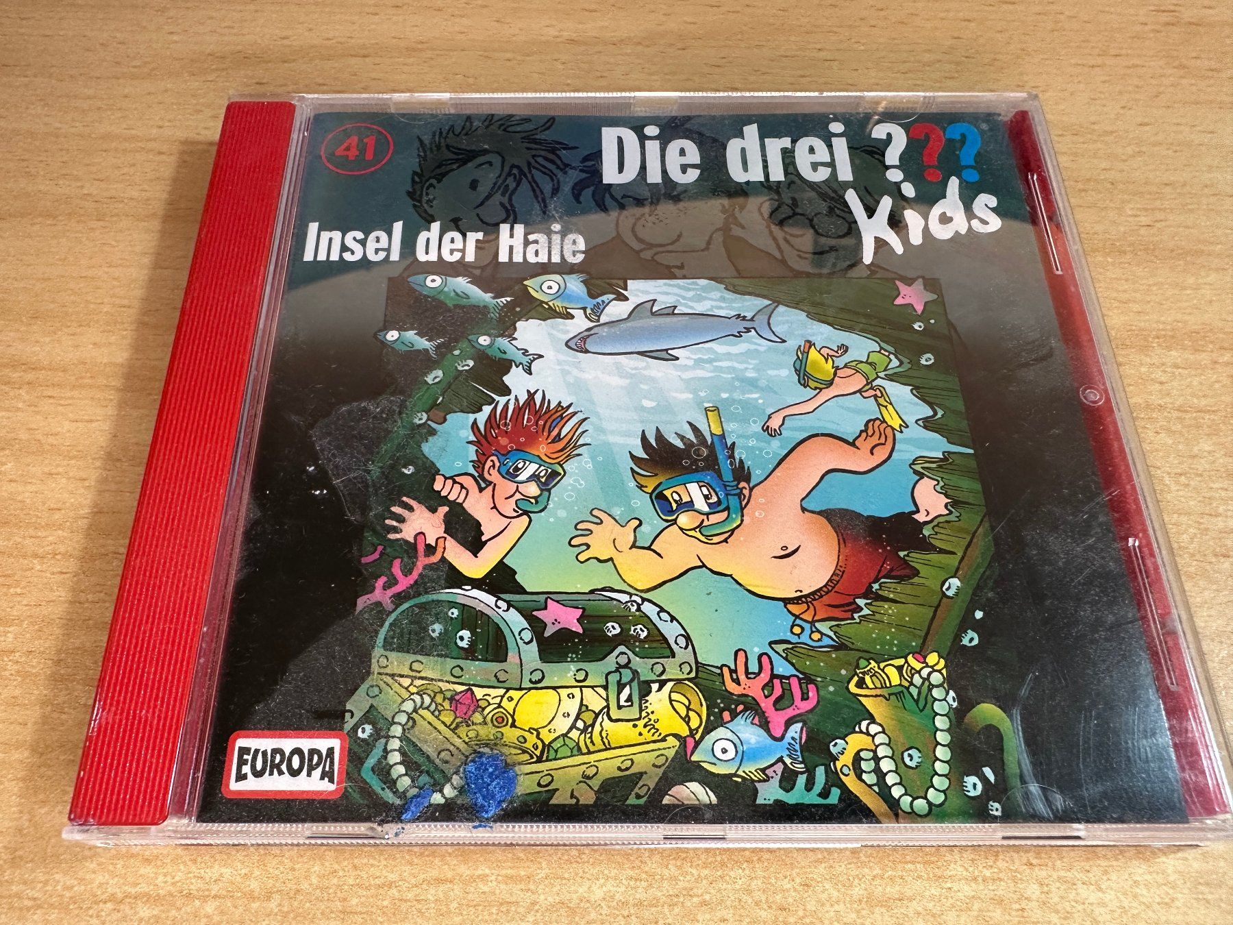 W1 Boris Pfeiffer – Die Drei ??? Kids 41 - Insel Der Hai (Gebraucht) in ...