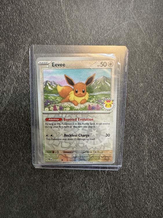 Eevee Celebrations Reverse Holo - PRE 074/131 EN | Kaufen auf Ricardo