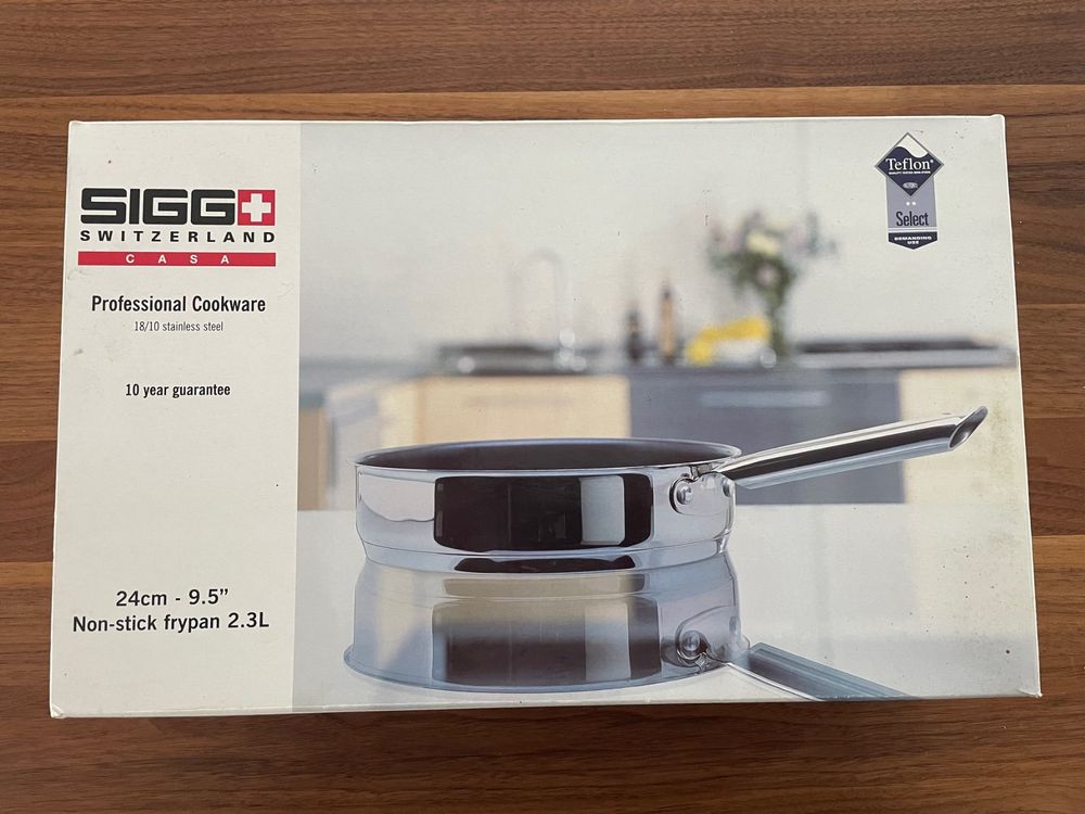 SIGG Edelstahl Pfanne (24cm) (Neu und originalverpackt) in Uetikon am ...