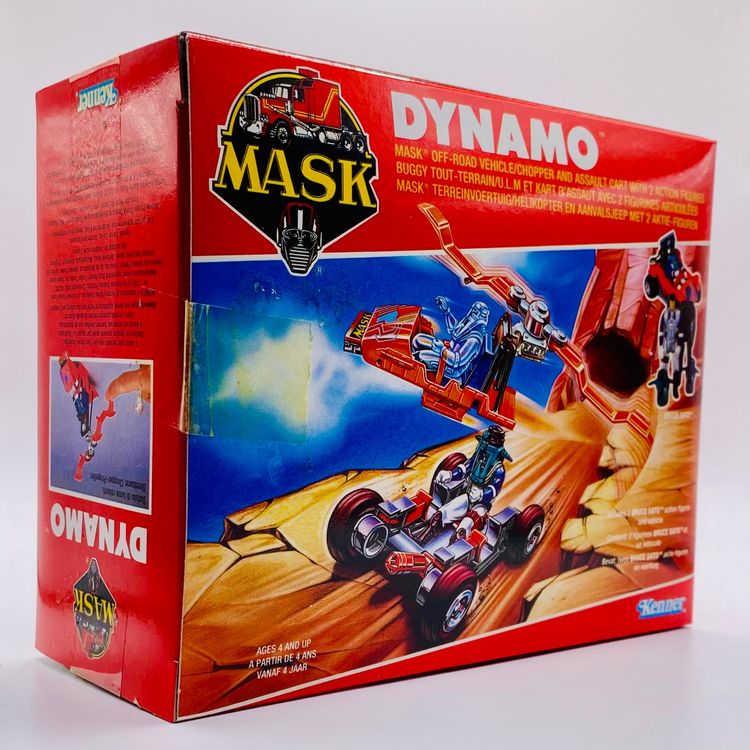 1987 | M.A.S.K. DYNAMO mit Bruce Sato/Lifter & Klon | Kenner (Neuf avec emballage d'origine) à ...