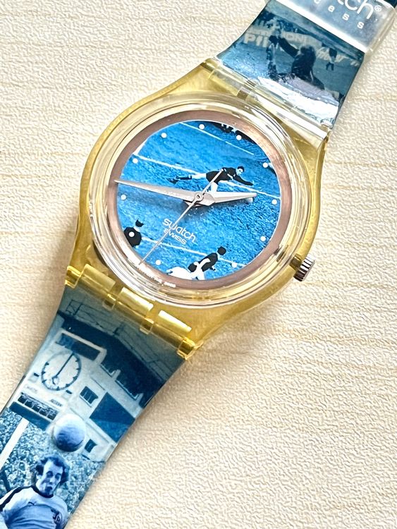 Vintage Swatch Access Uhr, Fussball Motiv (Gebraucht) in Grenchen für ...
