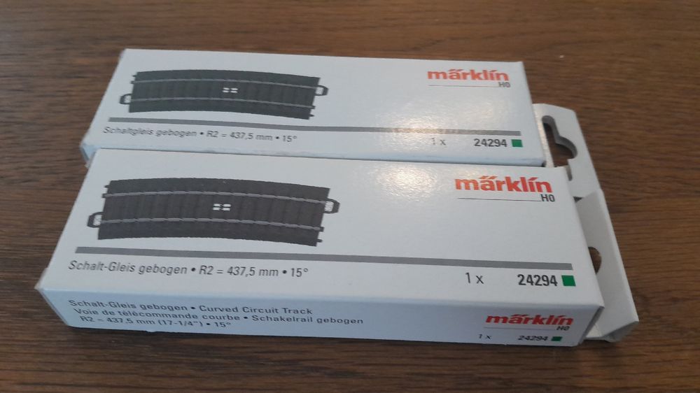 Märklin Schaltgleis gebogen 24294 | Kaufen auf Ricardo