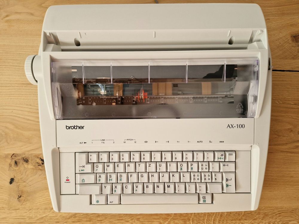 Schreibmaschine Brother AX-100 (Neu (gemäss Beschreibung)) in ...