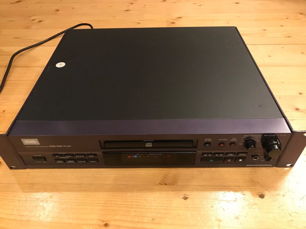 HHB CDR-850 Plus Professional Studio CD-Player/Recorder | Acheter sur ...