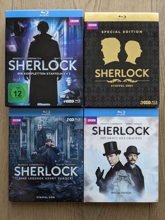 Sherlock - Die komplette Serie (Blu-ray) | Kaufen auf Ricardo