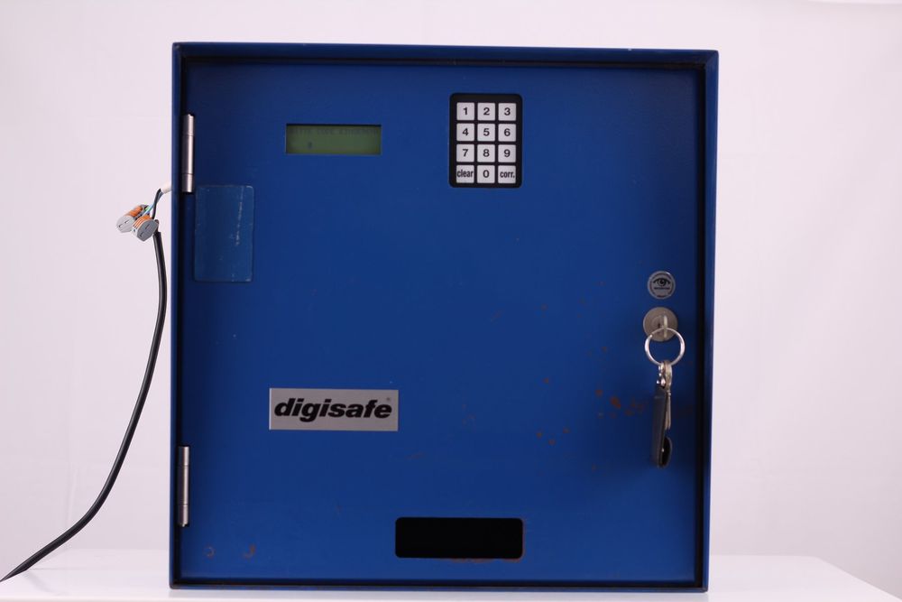 Digibox Digisafe für 19 Schlüssel blau gebraucht | Kaufen auf Ricardo