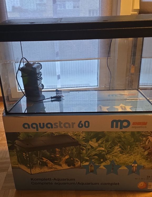mp Aquastar 60 Aquarium (Gebraucht) in Rudolfstetten für CHF 87 – nur Abholung auf Ricardo kaufen