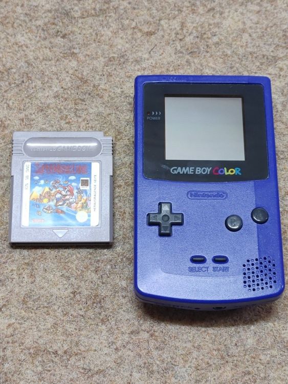 Nintendo Gameboy Color Lila inkl. Super Mario Land | GBC | Kaufen auf ...