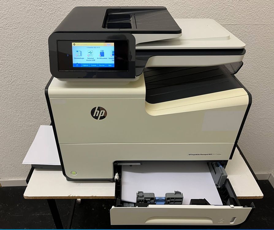 HP PageWide Managed P57750dw, Duplex Druck/Scan/Kopie/Fax... (Gebraucht ...