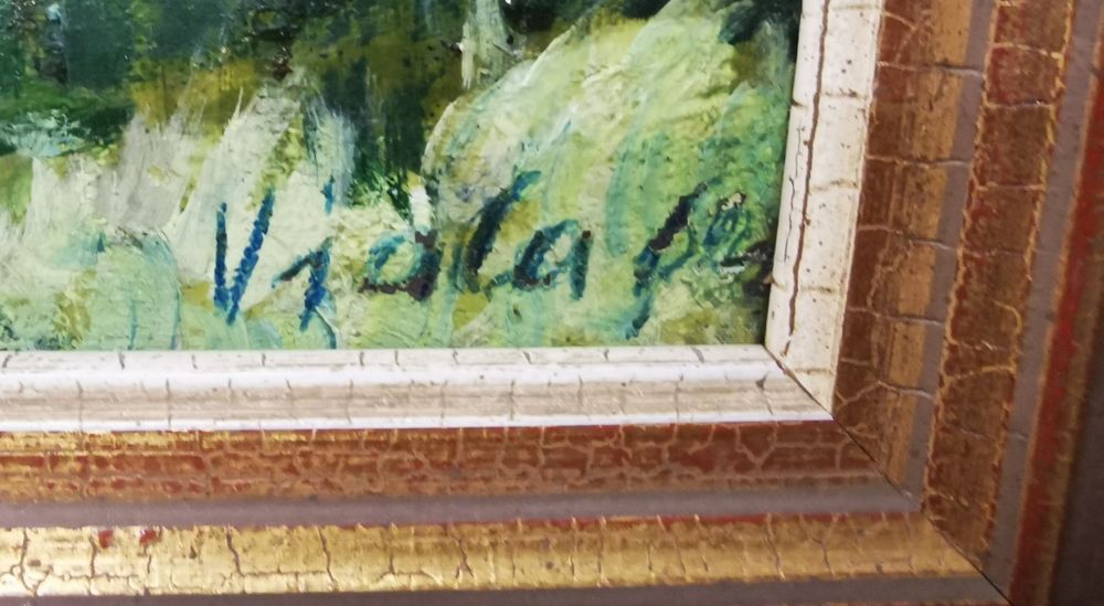 Tableau Michel Viala (Gebraucht) in Erde für CHF 120 – nur Abholung auf ...