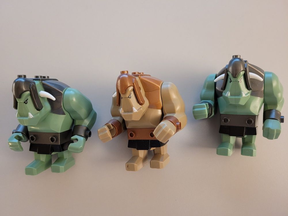 709: Lego Hobbit Fantasy Era Troll 3 Trolle | Kaufen auf Ricardo