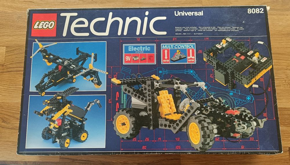 Lego Technic 8082 Multi Control Set (457 Teile) Retro 1993 | Kaufen auf ...