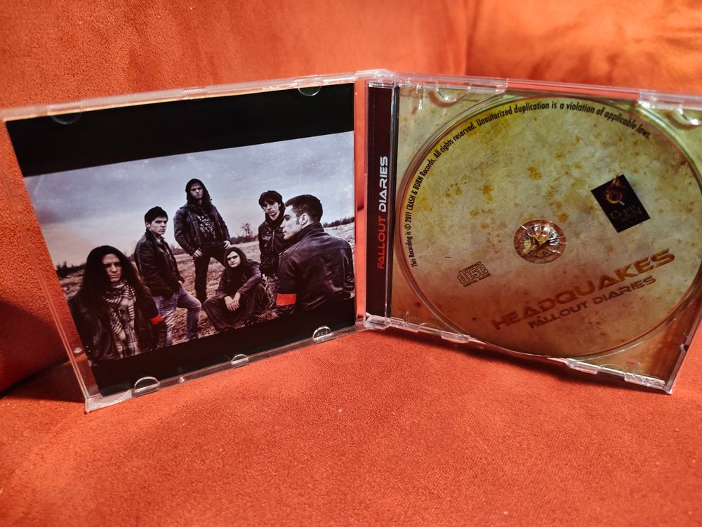 Headquakes Fallout Diaries (CD) Power Metal aus Italien (Gebraucht) in ...